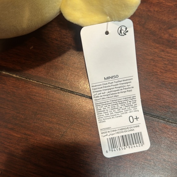 Miniso | Toys | Brand New Mushroom Chicken Squishmallow | Poshmark